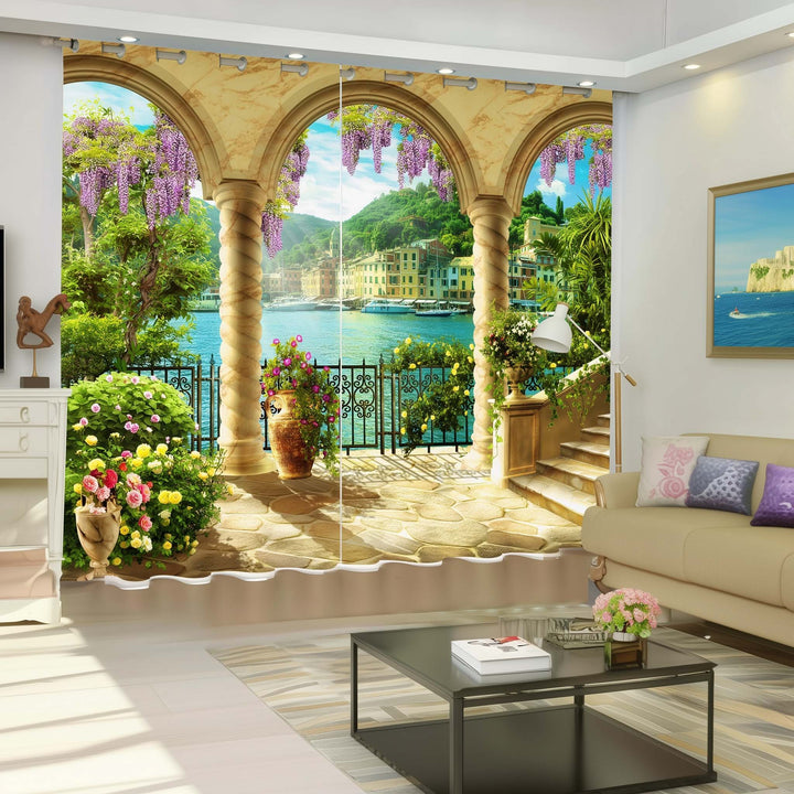 Premium Blackout Digital Curtains – Shoppers Fortune