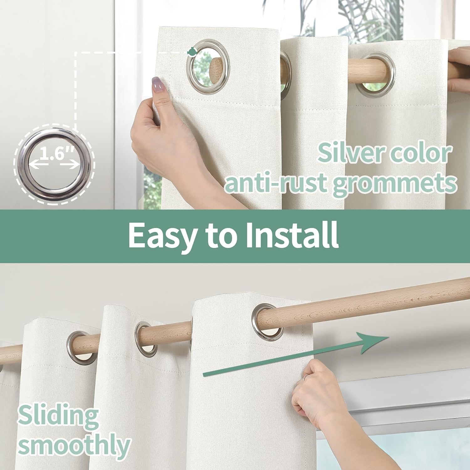 Premium Blackout Digital Curtains – Shoppers Fortune