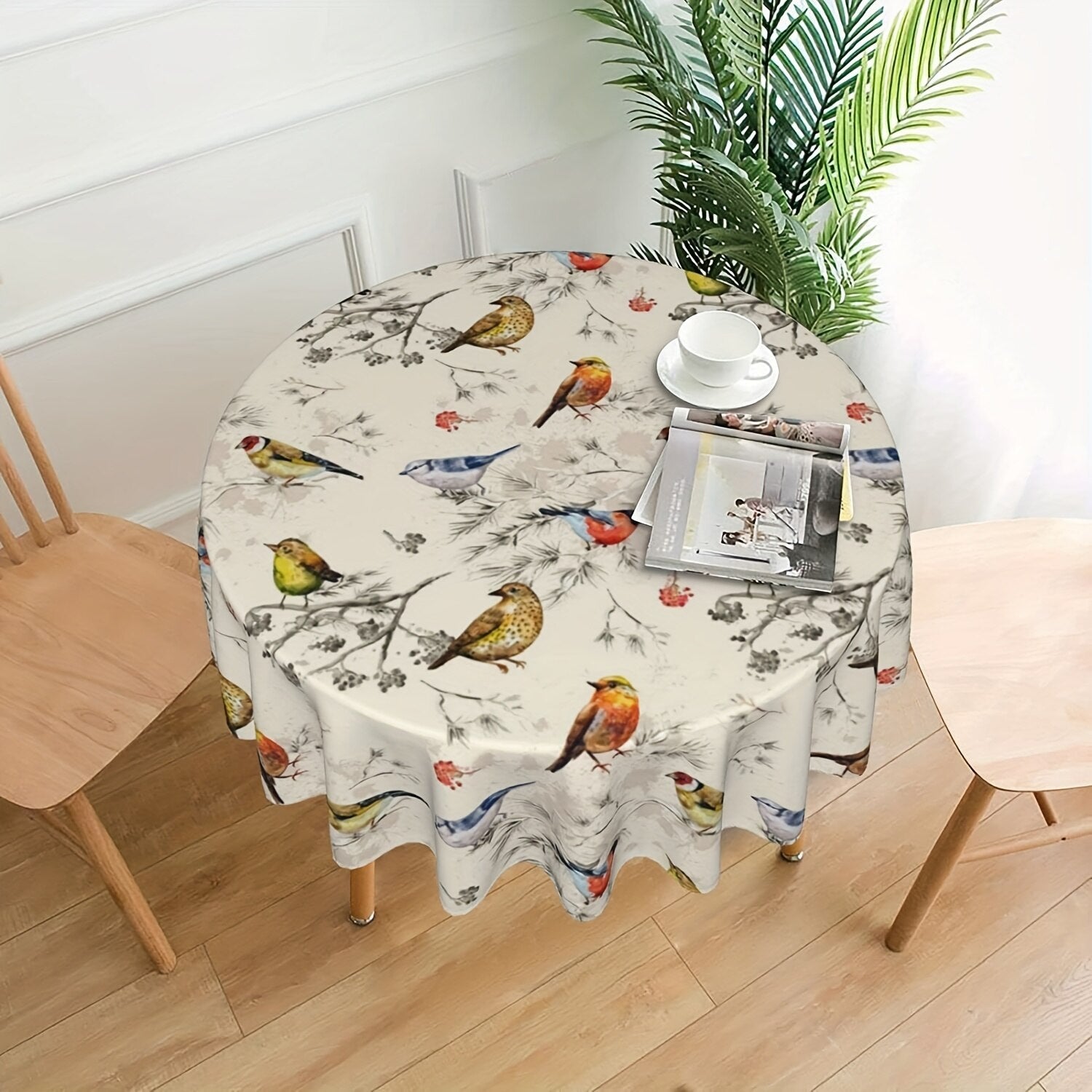 Round Dining Table Covers - Kingdom of Sparrows – Shoppers Fortune
